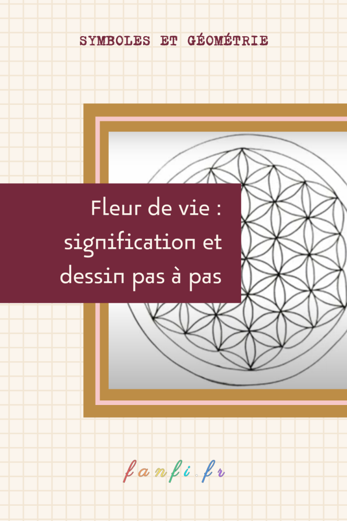 Fleur de vie : Dessine et explore la signification de ce symbole sacré ...