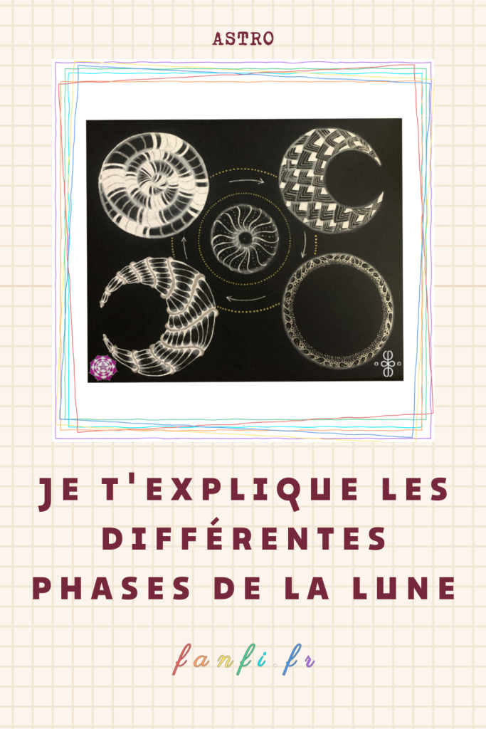Astro : les Phases de la Lune - fanfi.fr